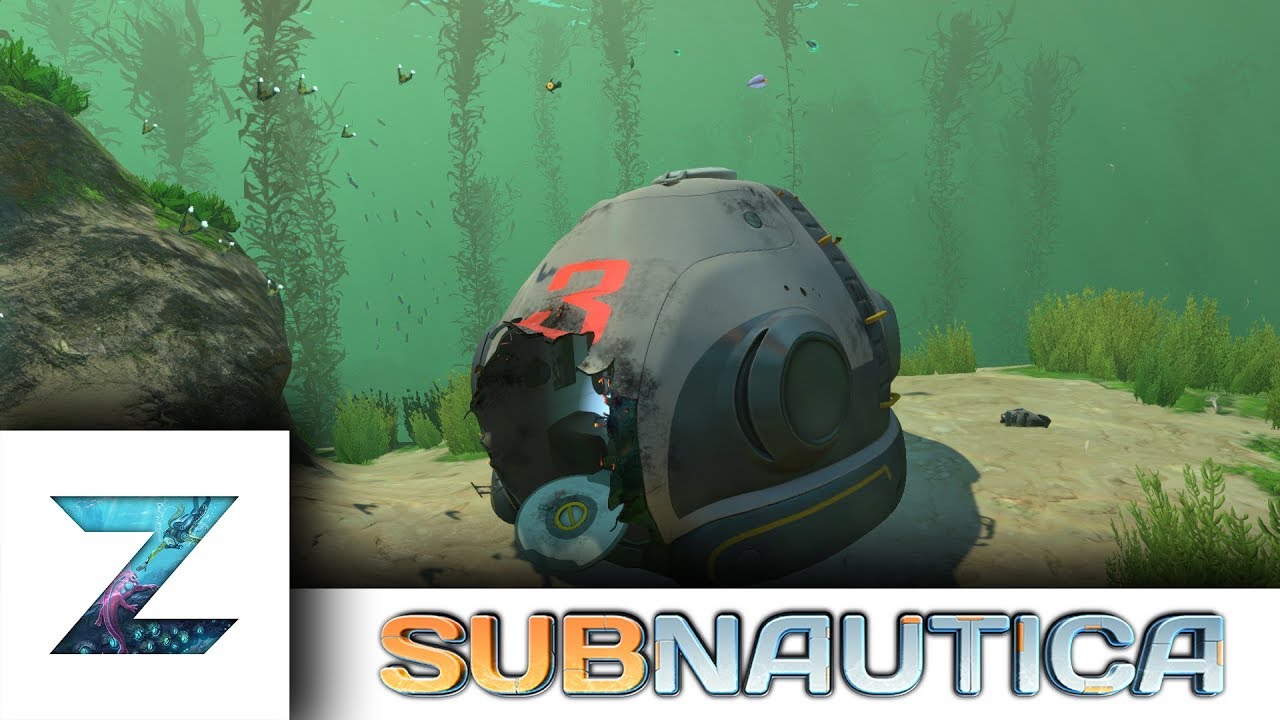 Subnautica - Abandoned lifepod pda! [experimental] - YouTube