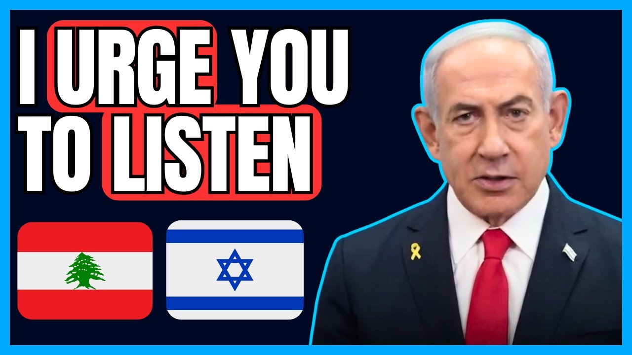 🚨 Netanyahu URGENT Message To Lebanese People - YouTube
