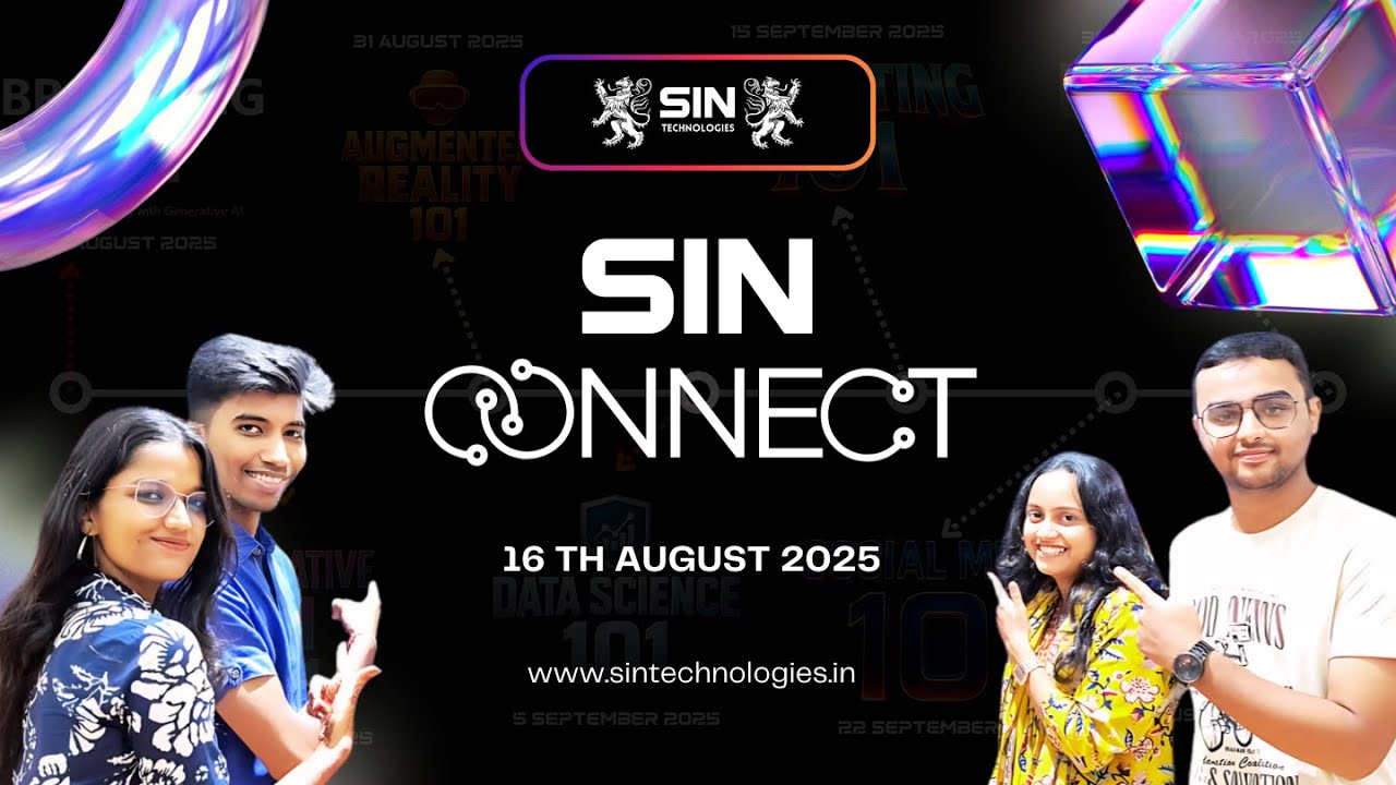 SIN Connect 2025 | Grand Janmashtami Launch 🚀 | SIN Brand Studio, Data ...