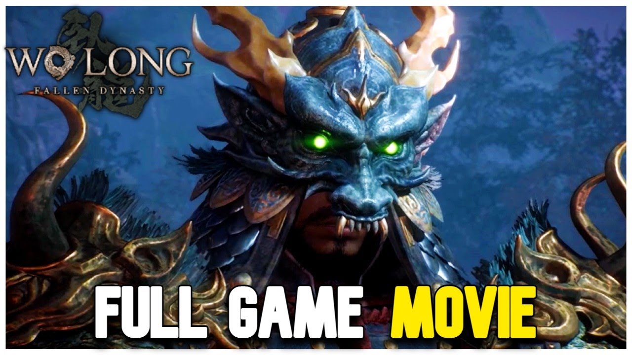 Wo Long: Fallen Dynasty FULL GAME MOVIE (ALL Cutscenes ALL Bosses ...