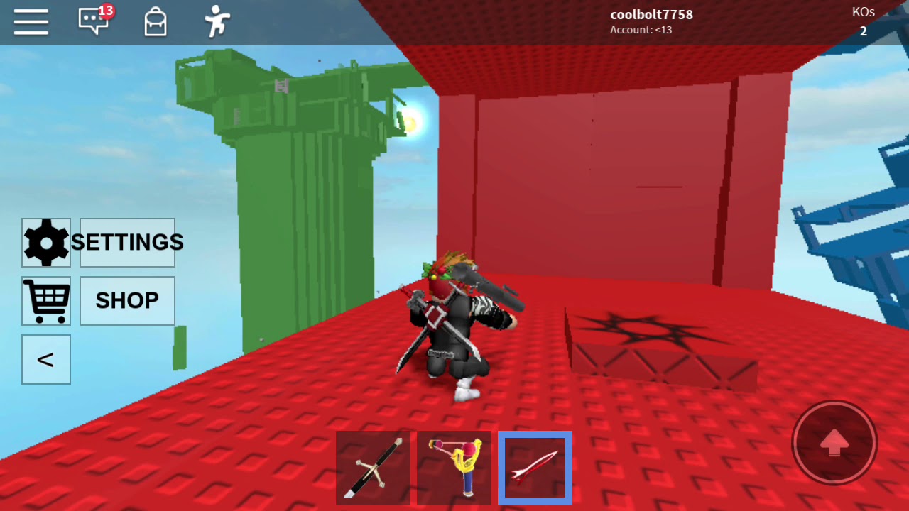 Playing red vs blue vs yellow vs green in roblox - YouTube