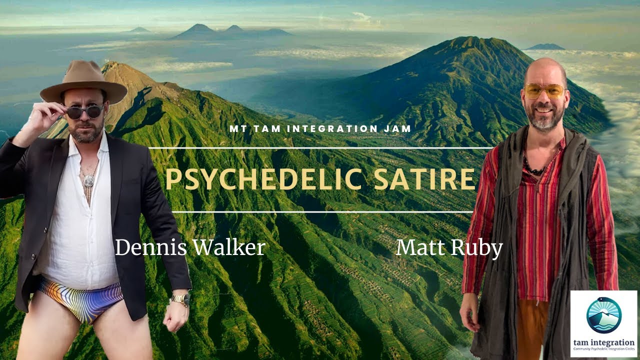 Dennis Walker of Mycopreneur and Matt Ruby talk Psychedelic Satire, Therapy and Access - YouTube