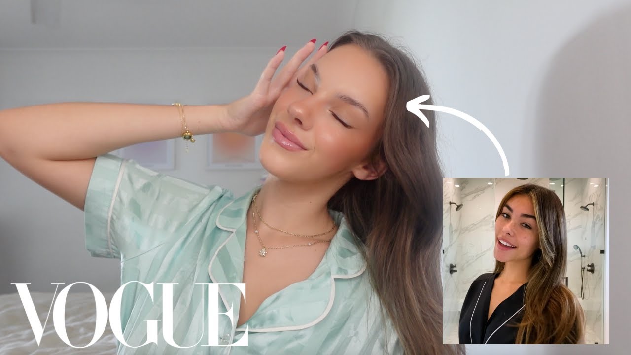 recreating Madison Beer's Vogue makeup tutorial - YouTube
