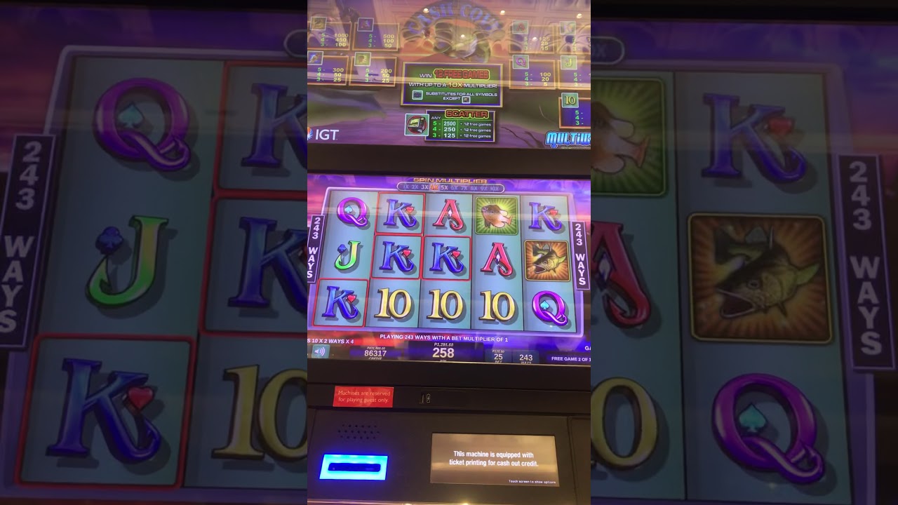 Trying to play CASH COVE slot - YouTube