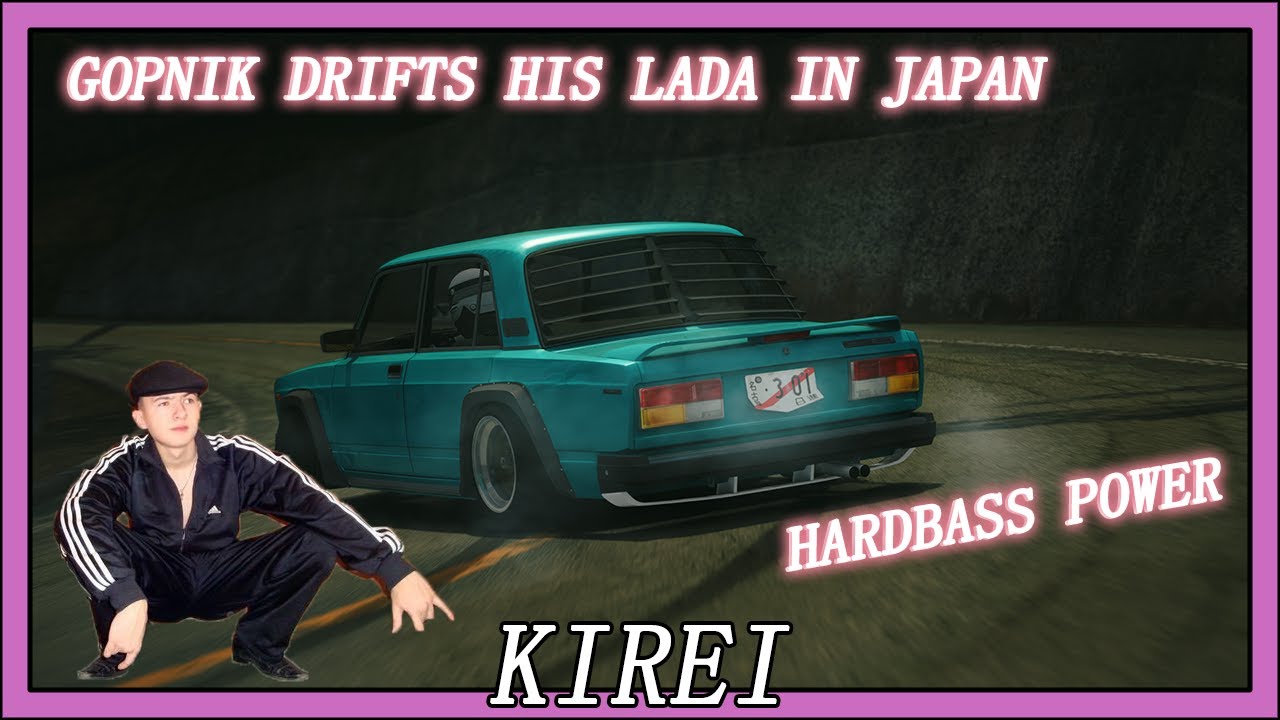 Russian gopnik visits japan in his lada drift missile - YouTube