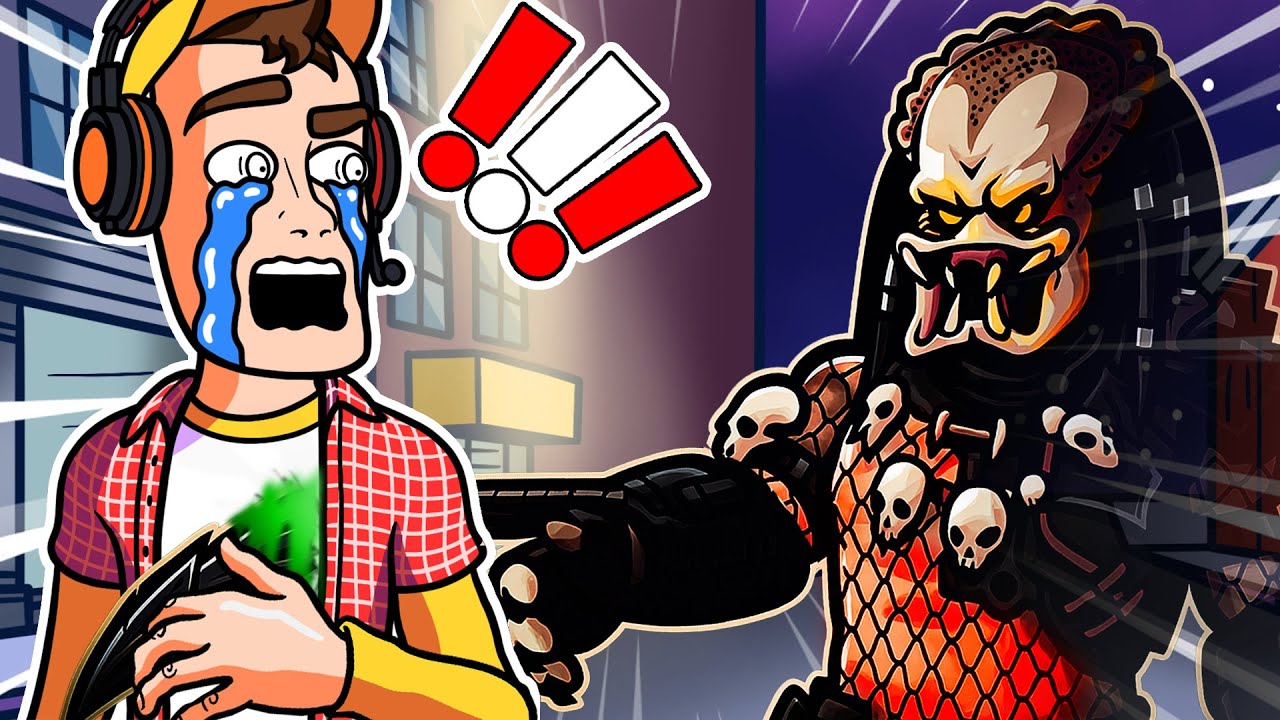 Three Best Friends Get Attacked by an ALIEN PREDATOR?! (Garry's Mod ...