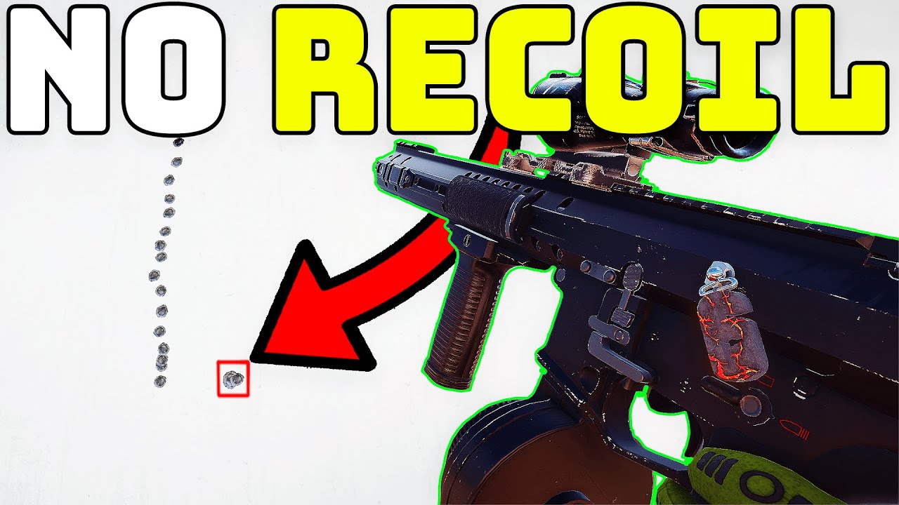 How To Get *NO* Sense POF-9 Recoil - Rainbow Six Siege - YouTube