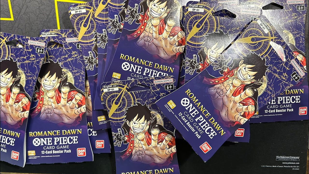 One Piece Romance Dawn pack battle! - YouTube