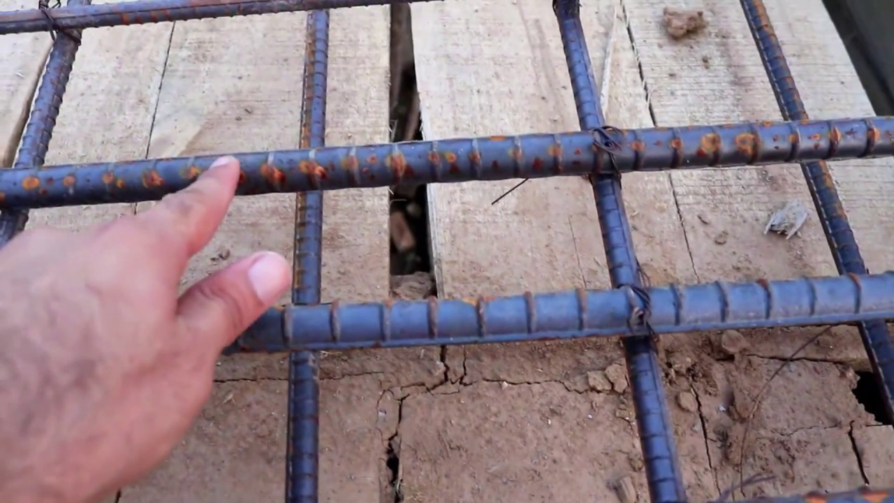 Hidden Beam Reinforcement on Construction Site - YouTube