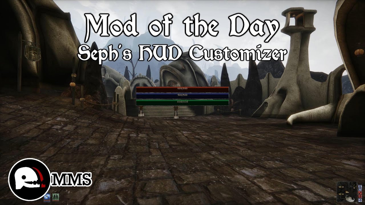 Morrowind Mod of the Day EP150 - Seph's HUD Customizer Showcase - YouTube