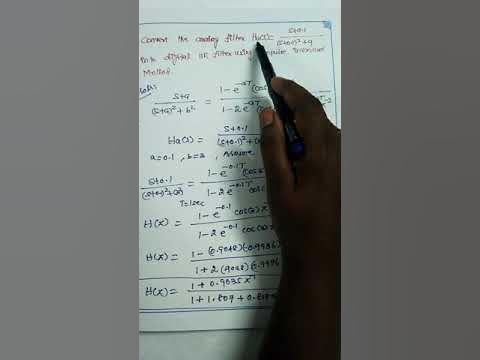 Impulse invariant method problem (2) - YouTube