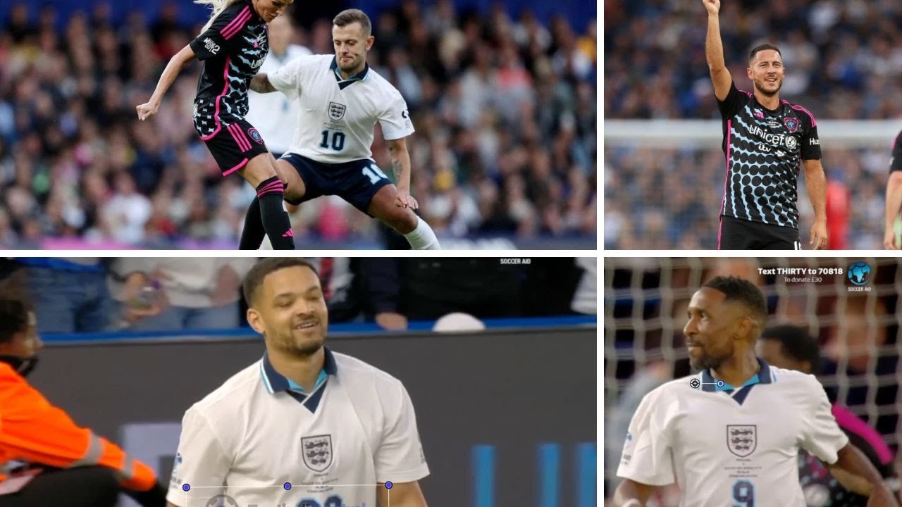 Soccer Aid 2024 | England XI vs World XI | Extended Higlights | - YouTube