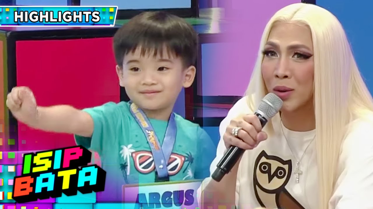 Vice Ganda gets nervous with Argus' magic using his ring | Isip Bata ...