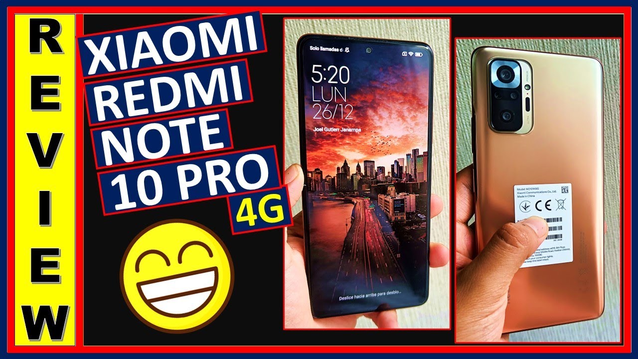XIAOMI REDMI NOTE 10 PRO (4G) | Review en español | Aún es recomendable ...