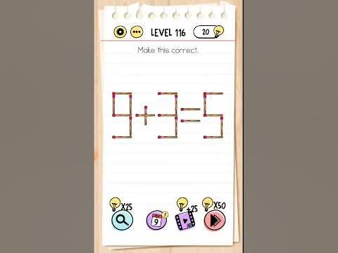 Brain Test Level 116 || Make This Correct. - YouTube