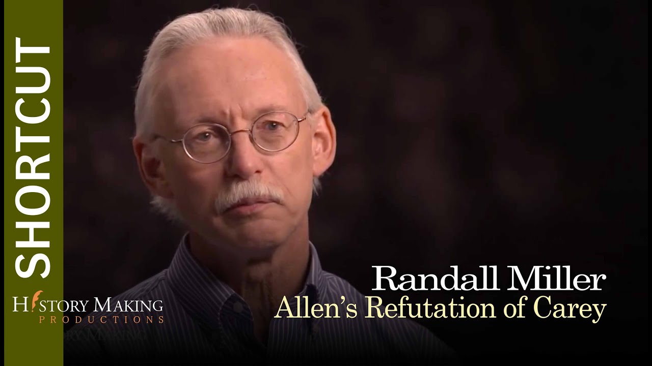 Randall Miller on Allen's Refutation of Matthew Carey - YouTube