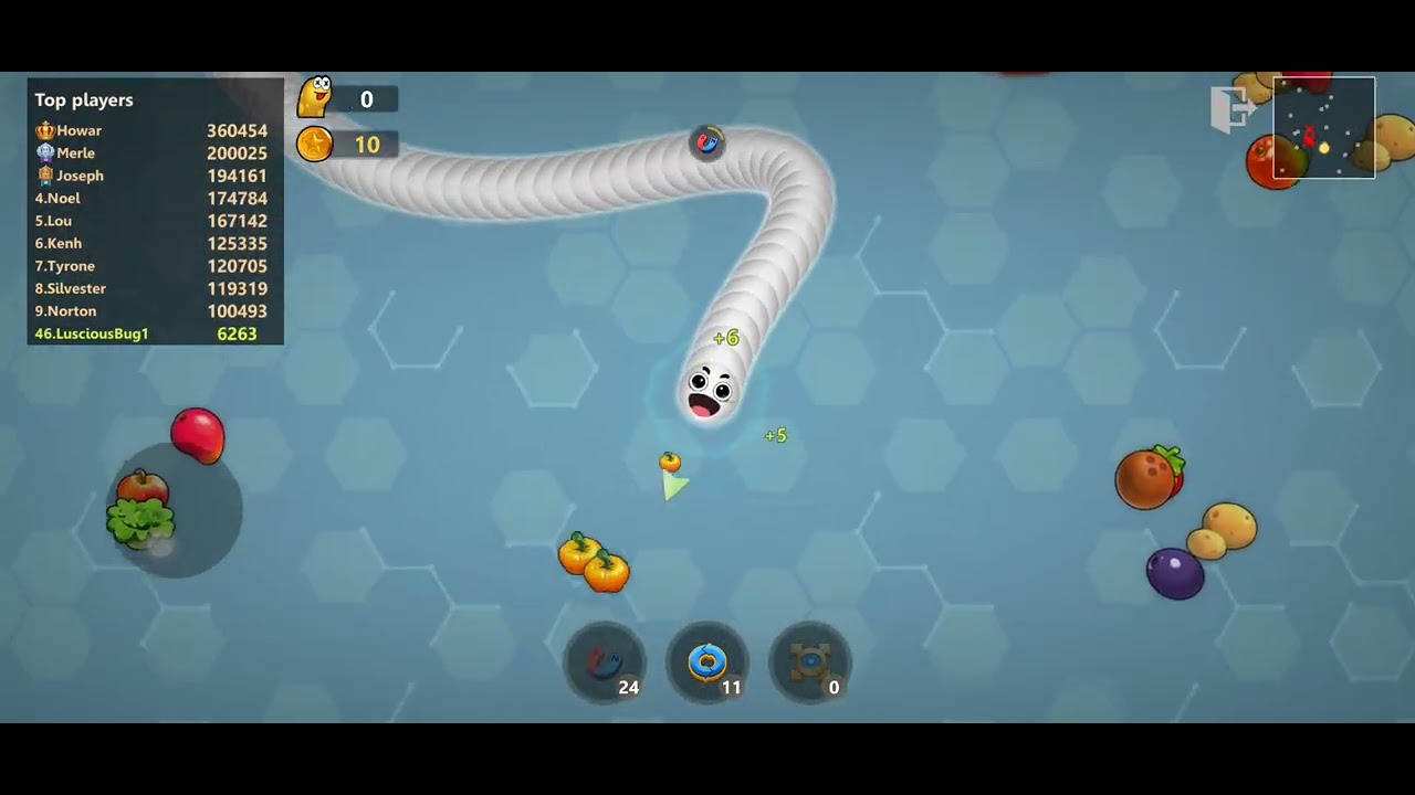 Snake Game / Worm Eat and Grow #wormgame #androidgames / Vicious Skull ...
