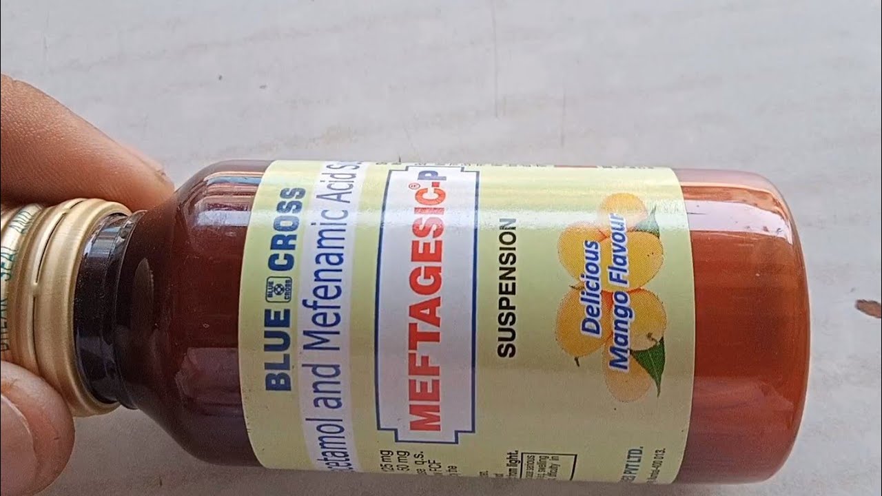 Meftagesic P Syrup | बच्चों के दर्द बुखार का सिरप | Meftagesic P ...