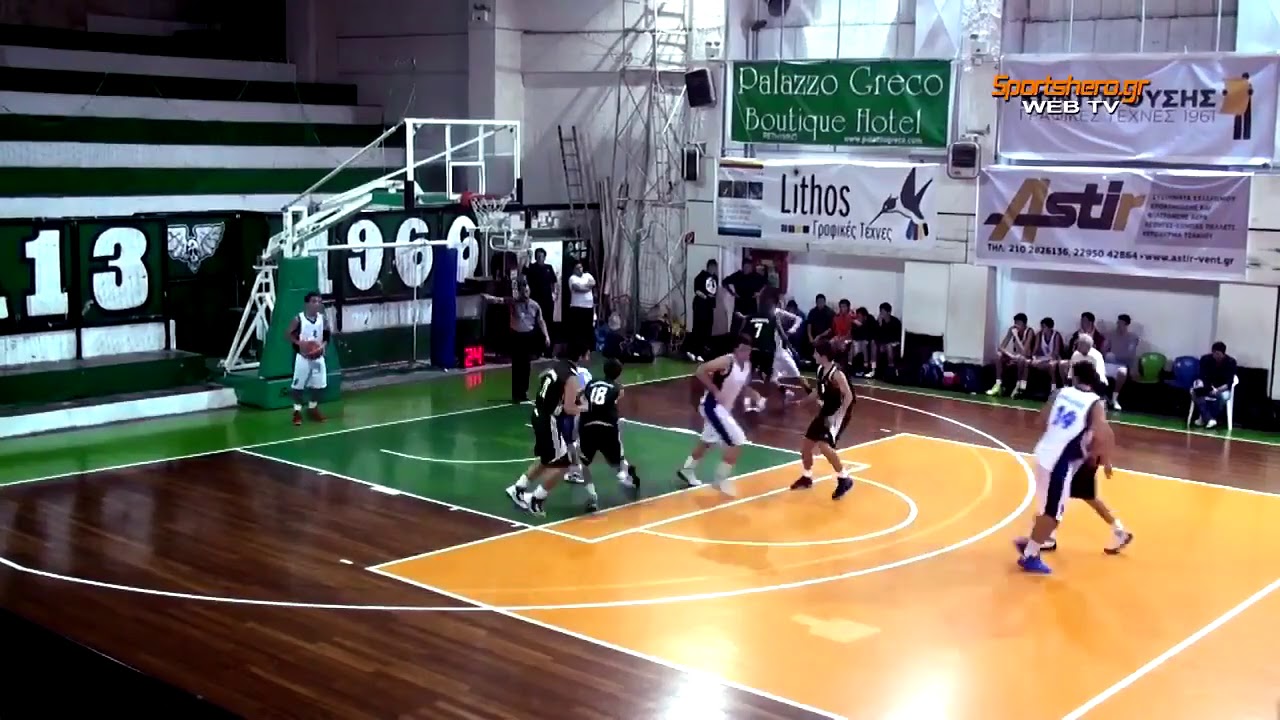 2012-13 Α' ΕΣΚΑ Παίδων Παναθηναϊκός-ΑΣΕ Δούκα 14/11/2012 - YouTube