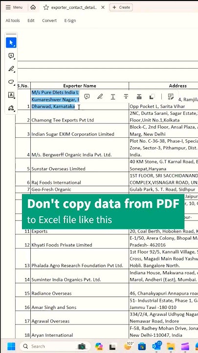 Master PDF to Excel Conversion with Excel! #ExcelTutorial #PDFtoExcel #ShaluVermaClasses - YouTube