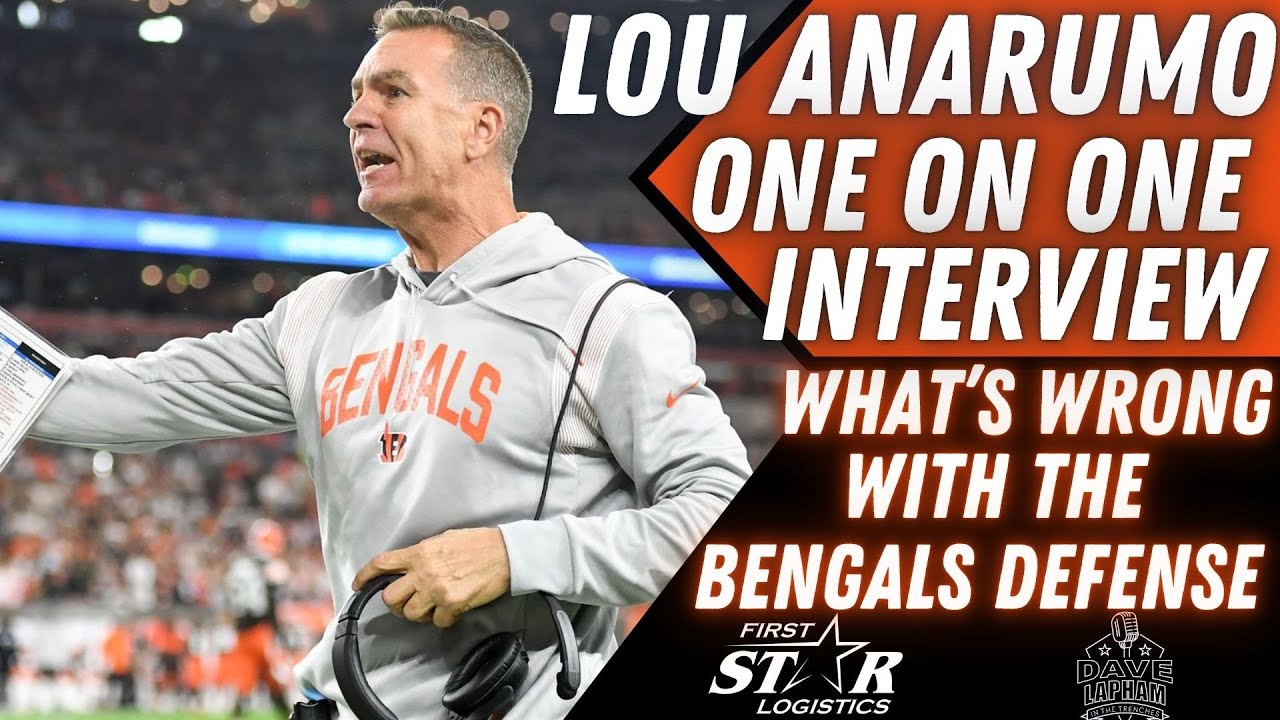Bengals Defensive Coordinator Lou Anarumo | What's Wrong With the ...