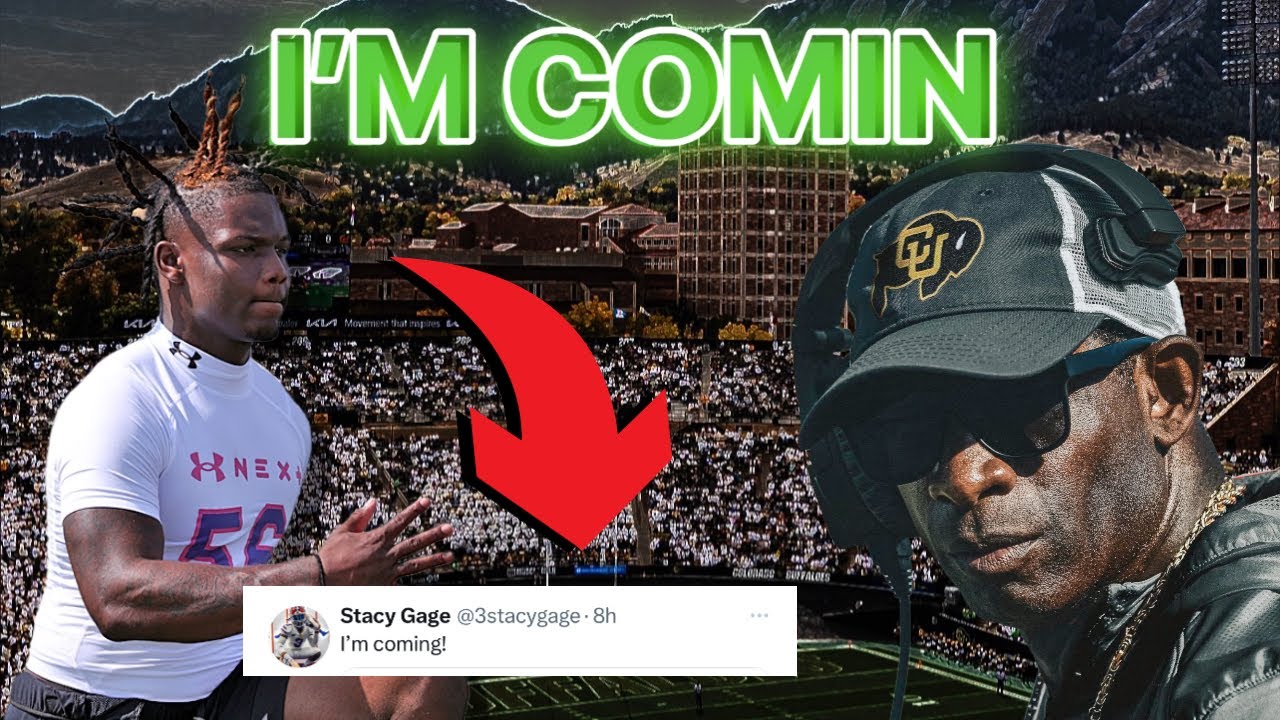 BIG NEWS: Florida Running Back Stacy Gage Is Lock In W/ Deion Sanders ...