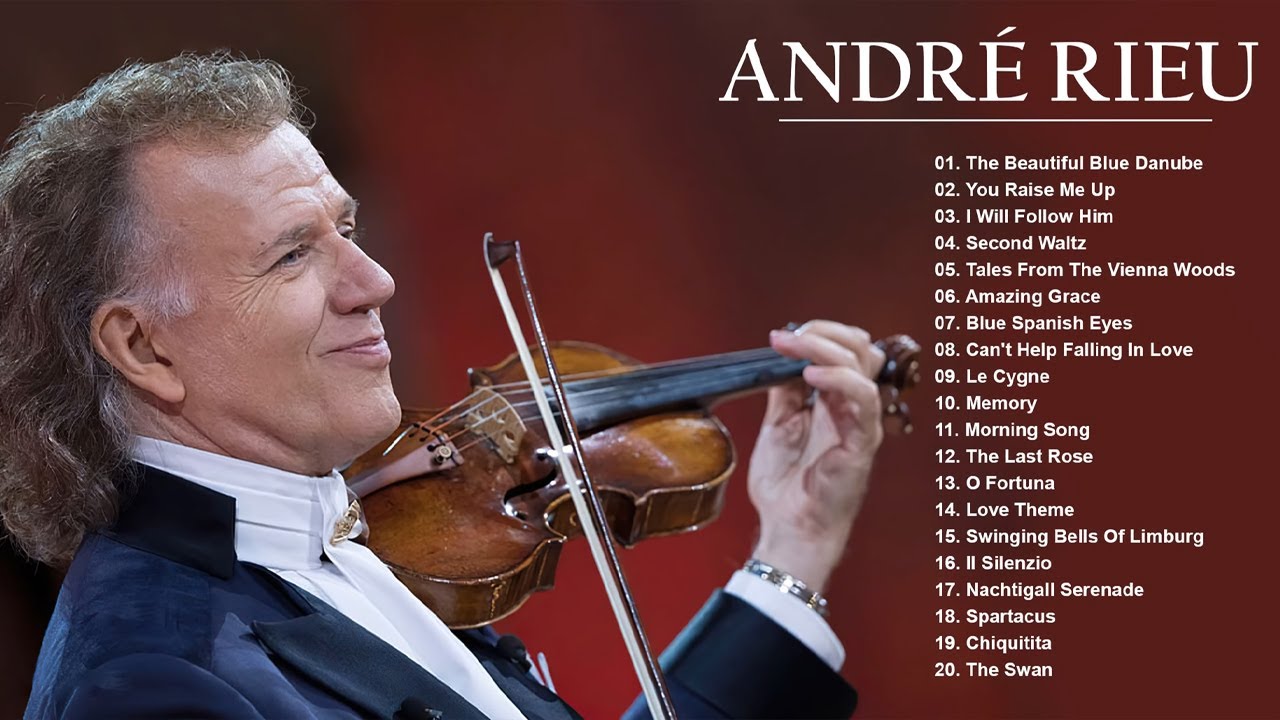 ANDRE RIEU Grandes Éxitos - Música De Violín Más Popular 2022 - Mejores ...