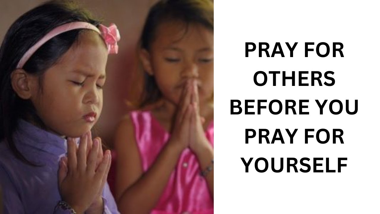 Pray for Others Before you Pray for Yourself - Dr. K. N. Jacob - YouTube