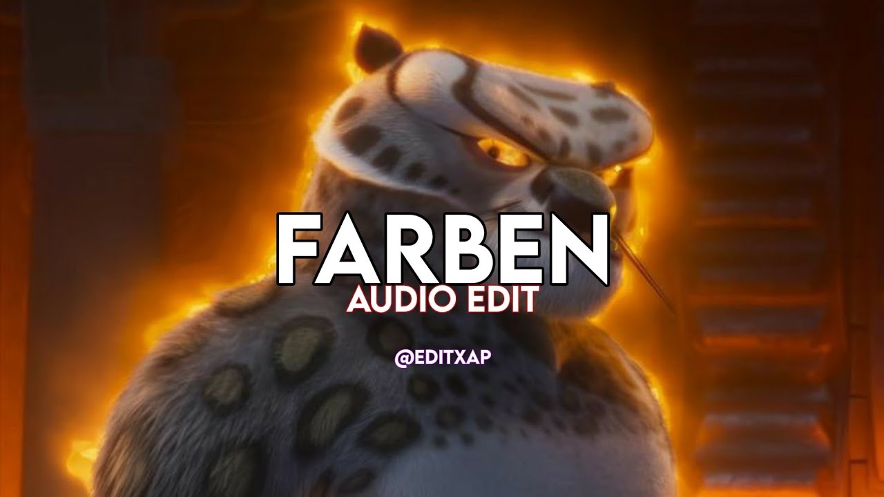 FARBEN - SLOWED - ORANGE SECTOR - EDIT AUDIO - YouTube