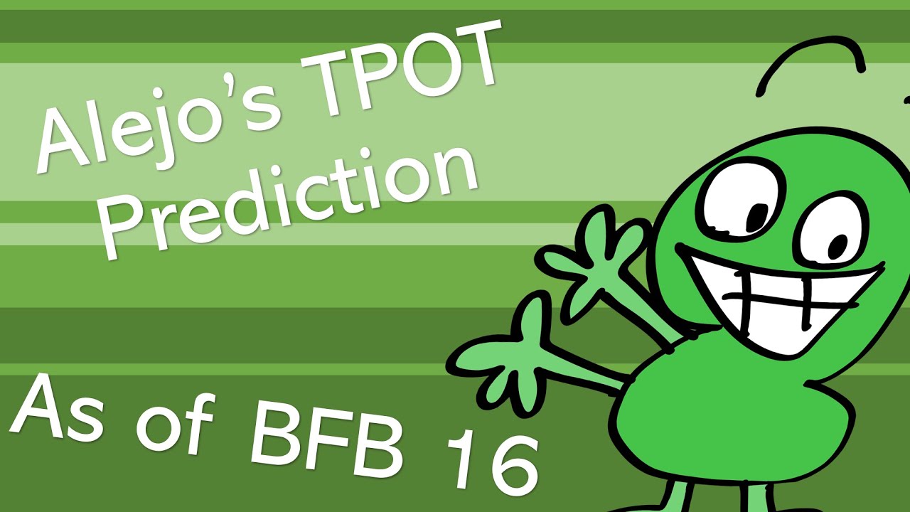 TPOT Prediction (As of BFB 16: The Escape from Four) - YouTube