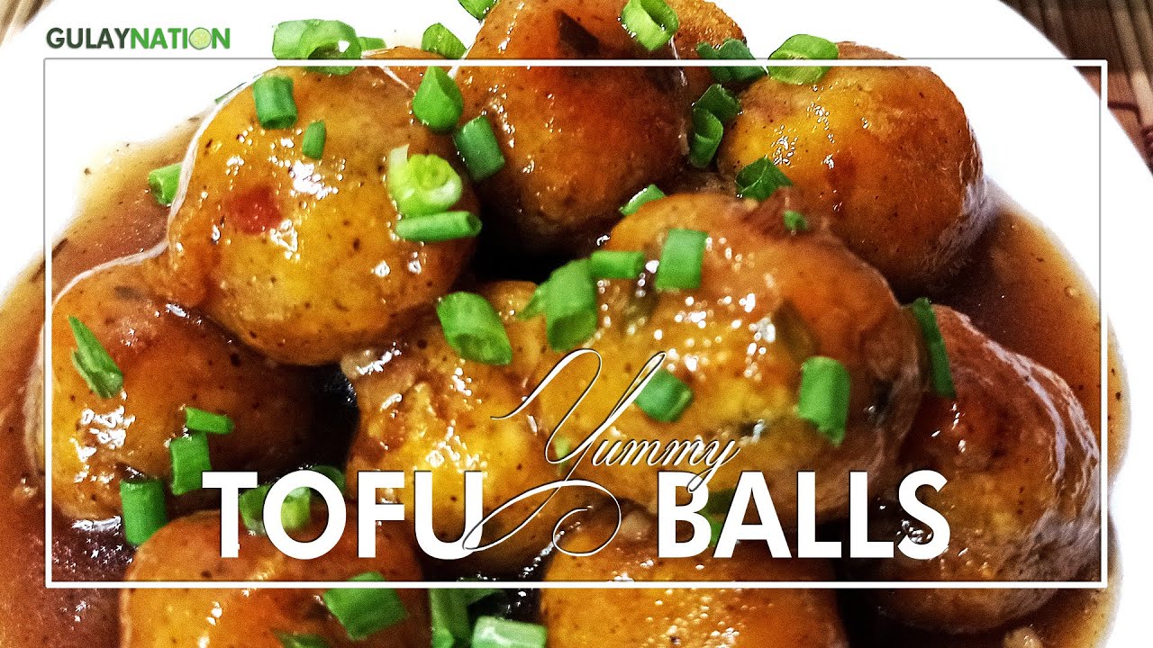 YUMMY TOFU BALLS RECIPE - YouTube