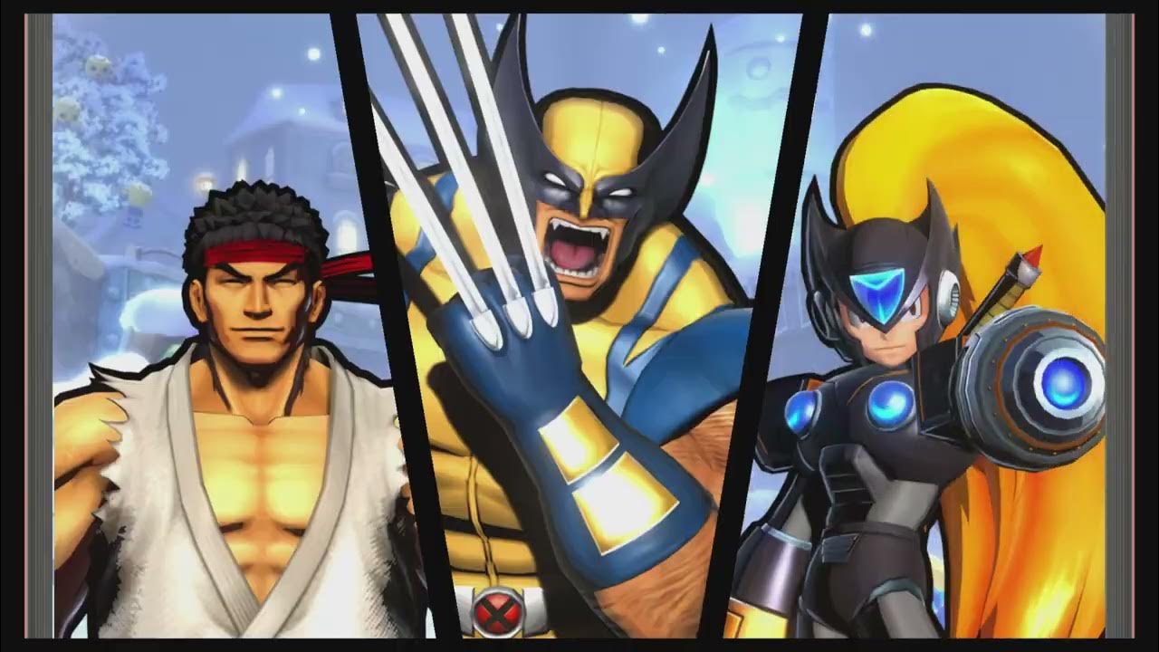 Ultimate Marvel vs Capcom 3 arcade.Ryu-Wolverine -Zero. - YouTube