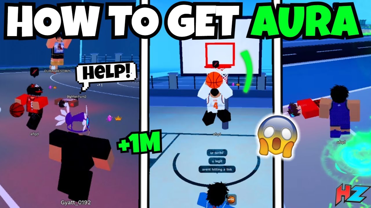 HOW TO GET AURA IN HOOPZ! 👀😱 (ROBLOX HOOPZ) - YouTube