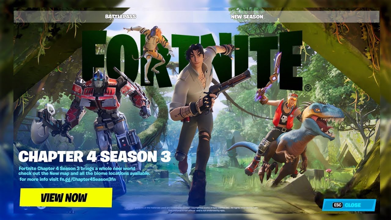 Fortnite Season 3 Is Here! (New Map, New Weapons and More) - YouTube