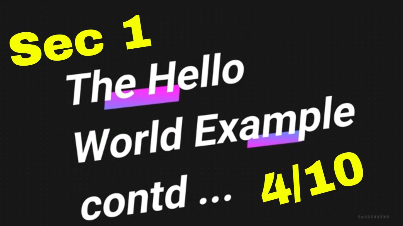 Sec 1 4 10 Hello World Example Part 2 POSIX Multi Threading On sec-1-4-10-hello-world-example-part-2-posix-multi-threading-on