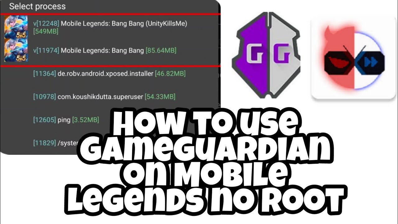 How to use gameguardian on Mobile Legends latest update | No root ...