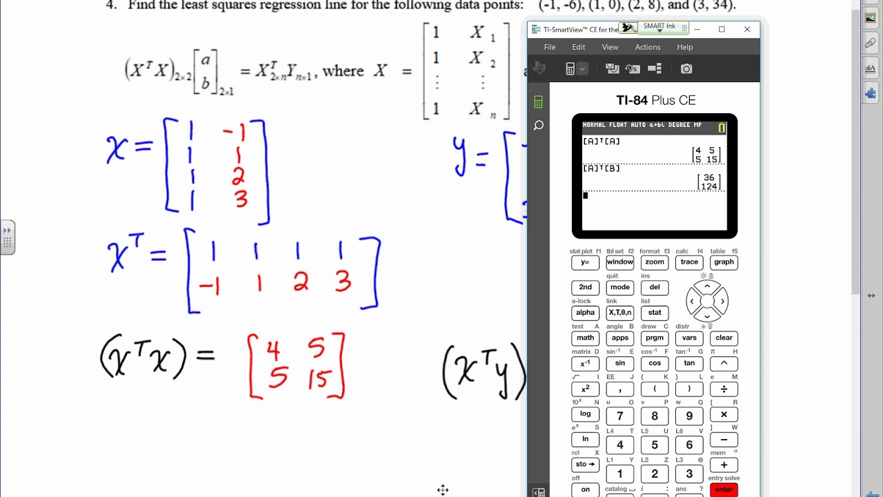Review for Final Linear Algebra p4 - YouTube