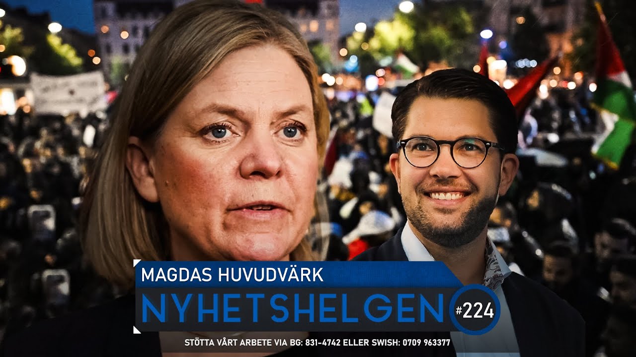 Ingrid & Maria: Nyhetshelgen 224 - Magdas huvudvärk, våldsorgien ...
