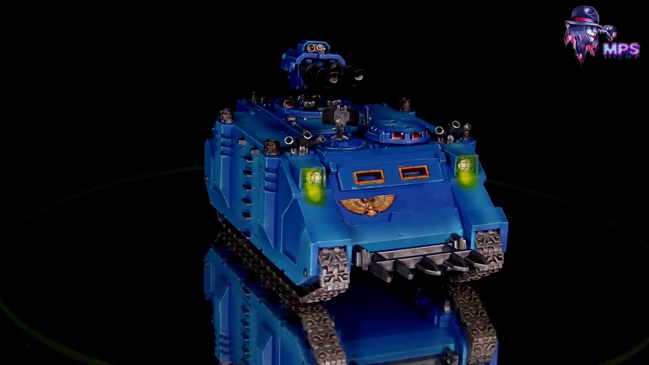 Razorback Rhino Ultramarines Full Magnetized Warhammer 40k Level 3 ...