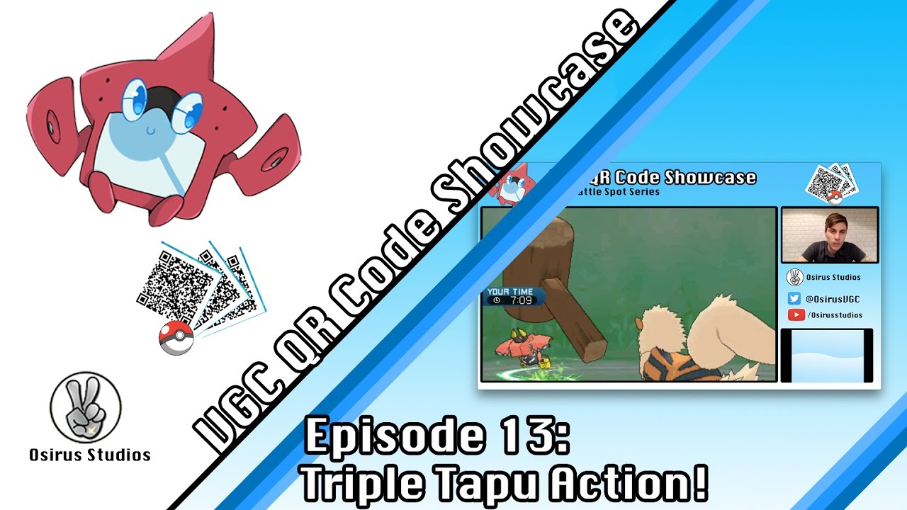 VGC QR Code Showcase Episode 13: Triple Tapu Action! - YouTube