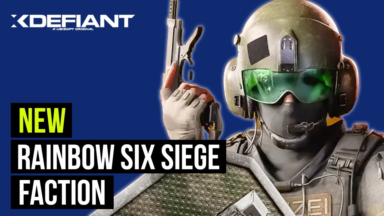The New Rainbow Six Siege Faction In XDefiant Is Insane! - YouTube