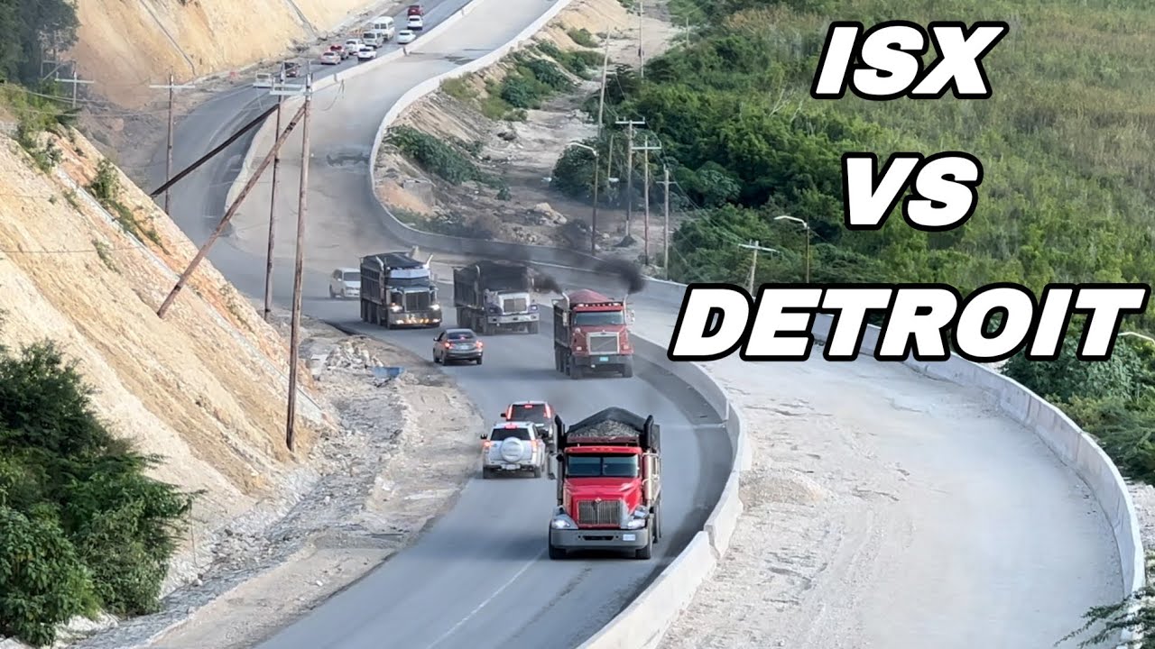 ISX VS DETROIT / JAMAICA EAST SIDE TRUCKERS | S3-E12 #kenworth # ...