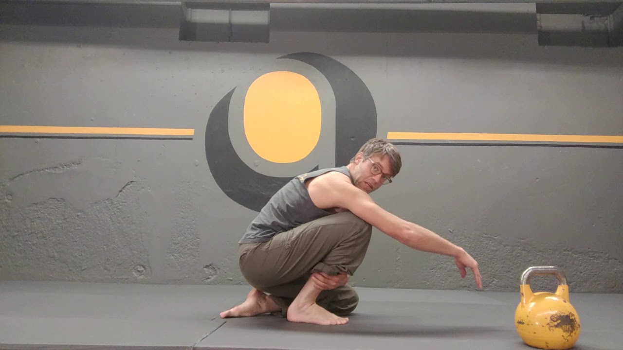 ROS: Single Leg Crouch & Heel Drop - YouTube