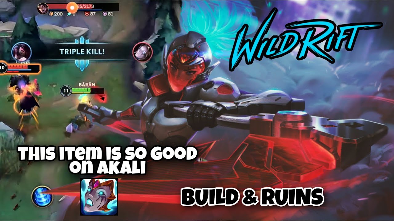 Wild Rift AKALI THIS ITEM IS SO OP - PROJECT AKALI GAME | Wild Rift ...