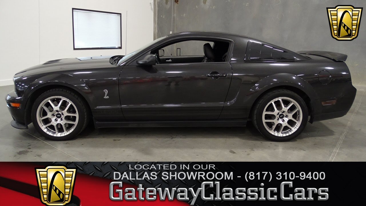 Stock #207 2008 GT500 Gateway Classic Cars of Dallas - YouTube