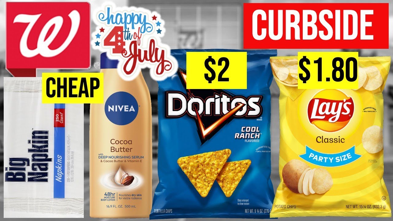 Walgreens CHEAP CHIPS **EASY CURBSIDE** UNTIL JULY 6! - YouTube