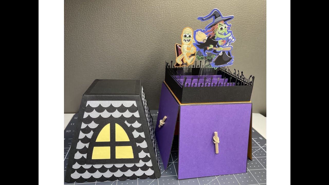 Jumping Halloween Box - YouTube