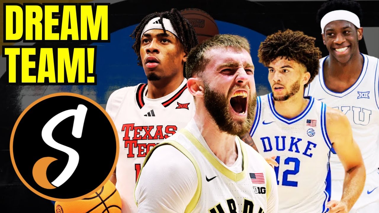 Drafting Our College Basketball Dream Starting Fives! - YouTube