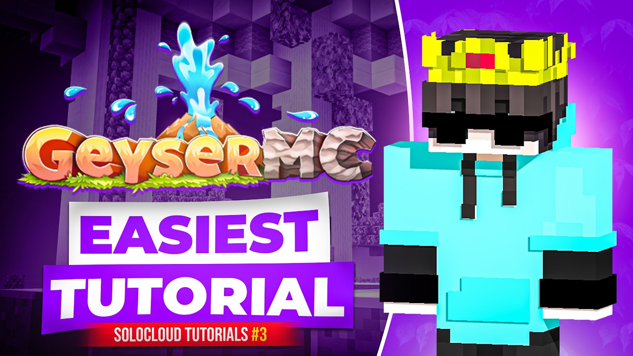 How To Setup GeyserMc On Your Minecraft Server | Java & Bedrock | Solo ...