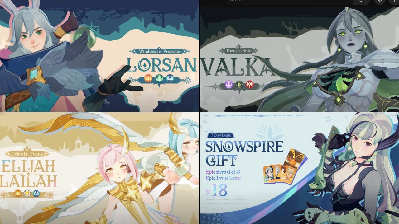 SEASON 3 IS GOING TO BE EPIC - LORSAN,VALKA and TWINS with FREE LILY ...